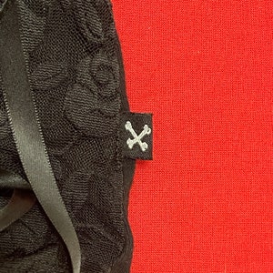 Royal Bones by Tripp NYC Skull Fishnet Mesh Lace Hoodie L - Etsy