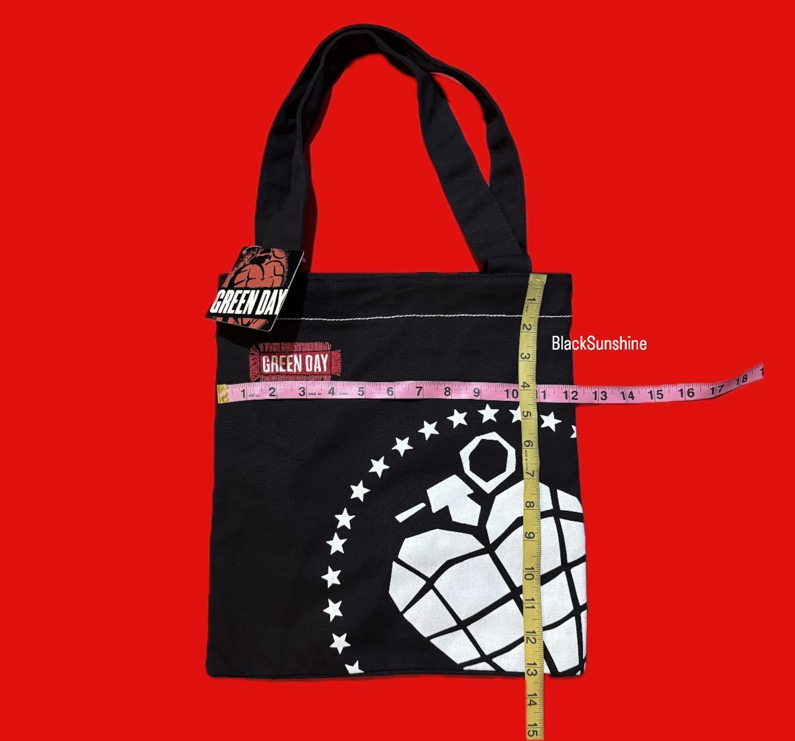 Green Day 2004 American Idiot Heart Grenade Punk Tote Bag - Etsy