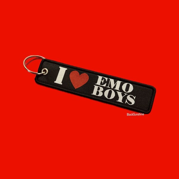 Emo Keychain - Etsy