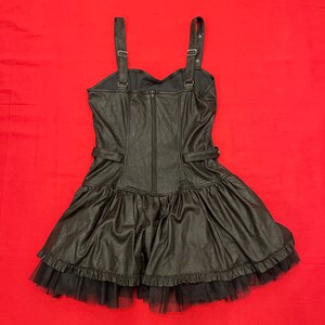 Lip Service Spike Faux Leather Goth Dress - Etsy