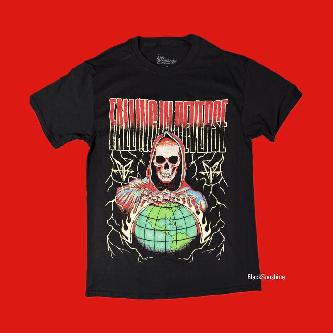 Falling in Reverse World Tour Emo Alt Metal Band Shirt S - Etsy