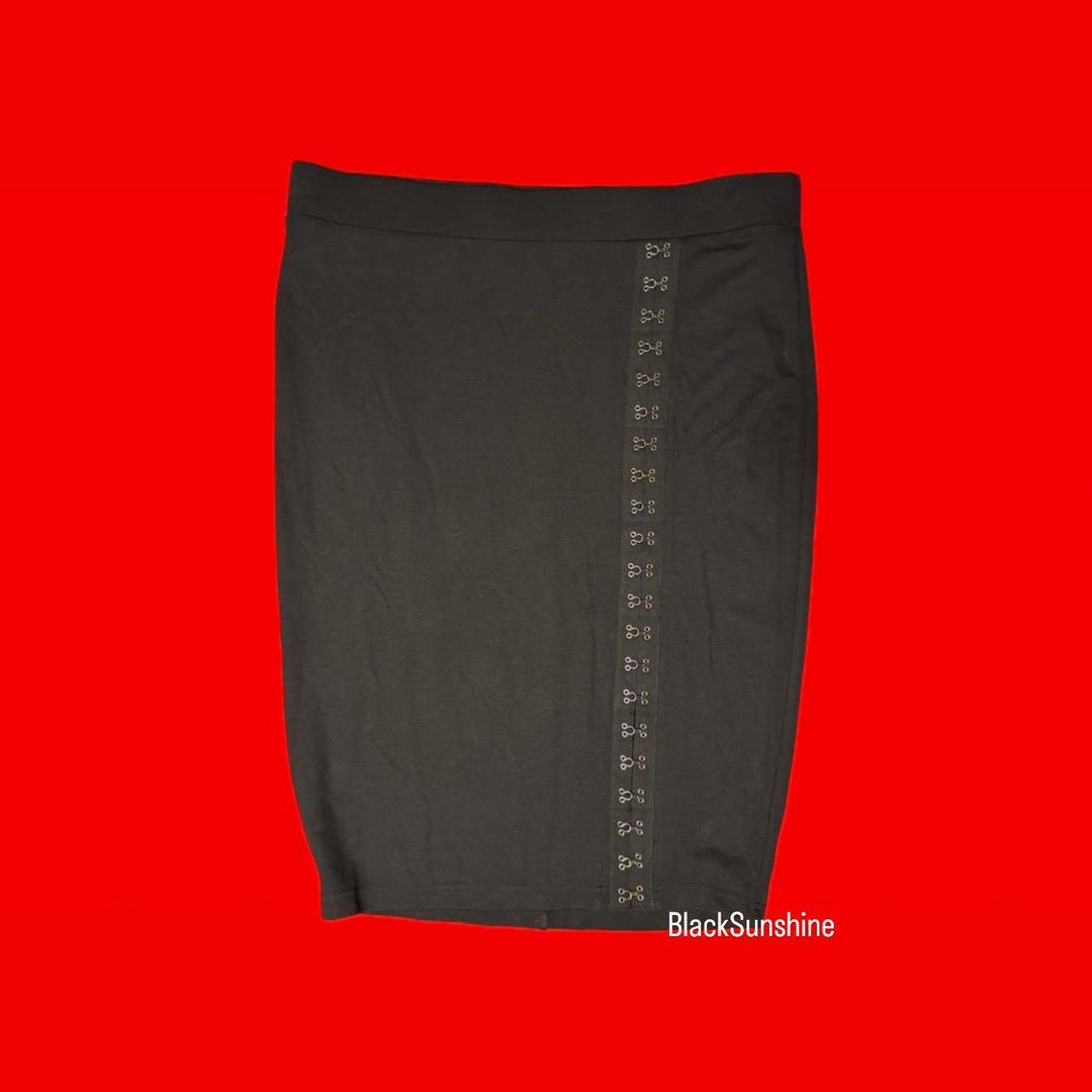 Torrid Hook and Eye Goth Pencil Skirt Plus Size 2 - Etsy