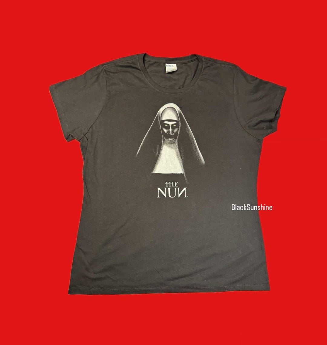The Nun Demon Valak Horror Movie Women's Shirt L - Etsy