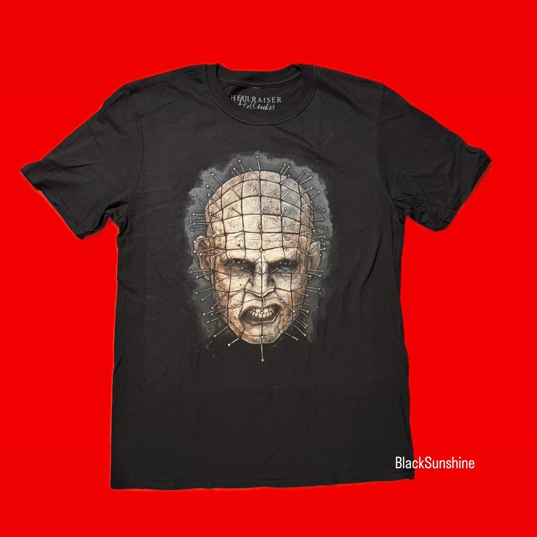 Hellraiser Pinhead Painting Horror Movie Shirt M - Etsy