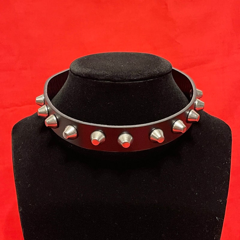 Spiked Choker - Etsy
