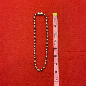 Ball and Chain Nu Metal Mall Goth Necklace 16” - Etsy