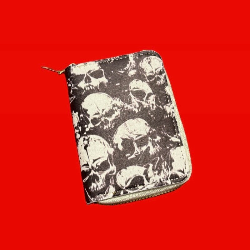 Skull Wallet - Etsy