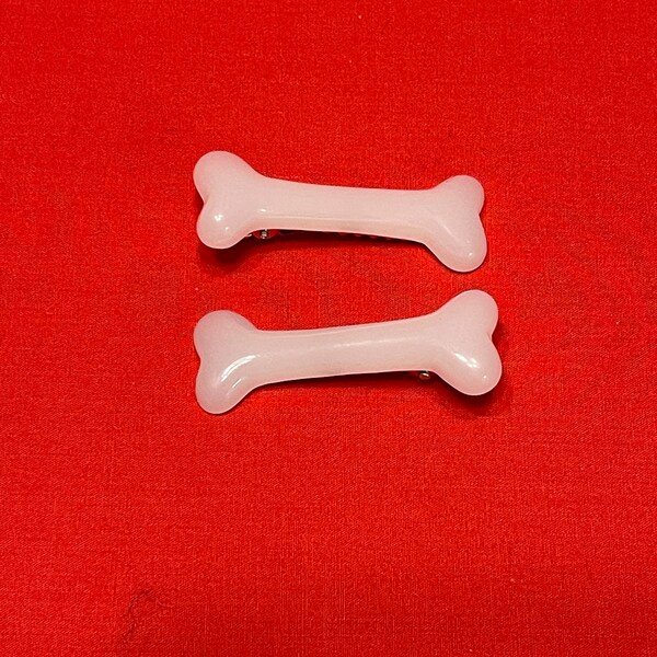 Bone Hair Clip - Etsy