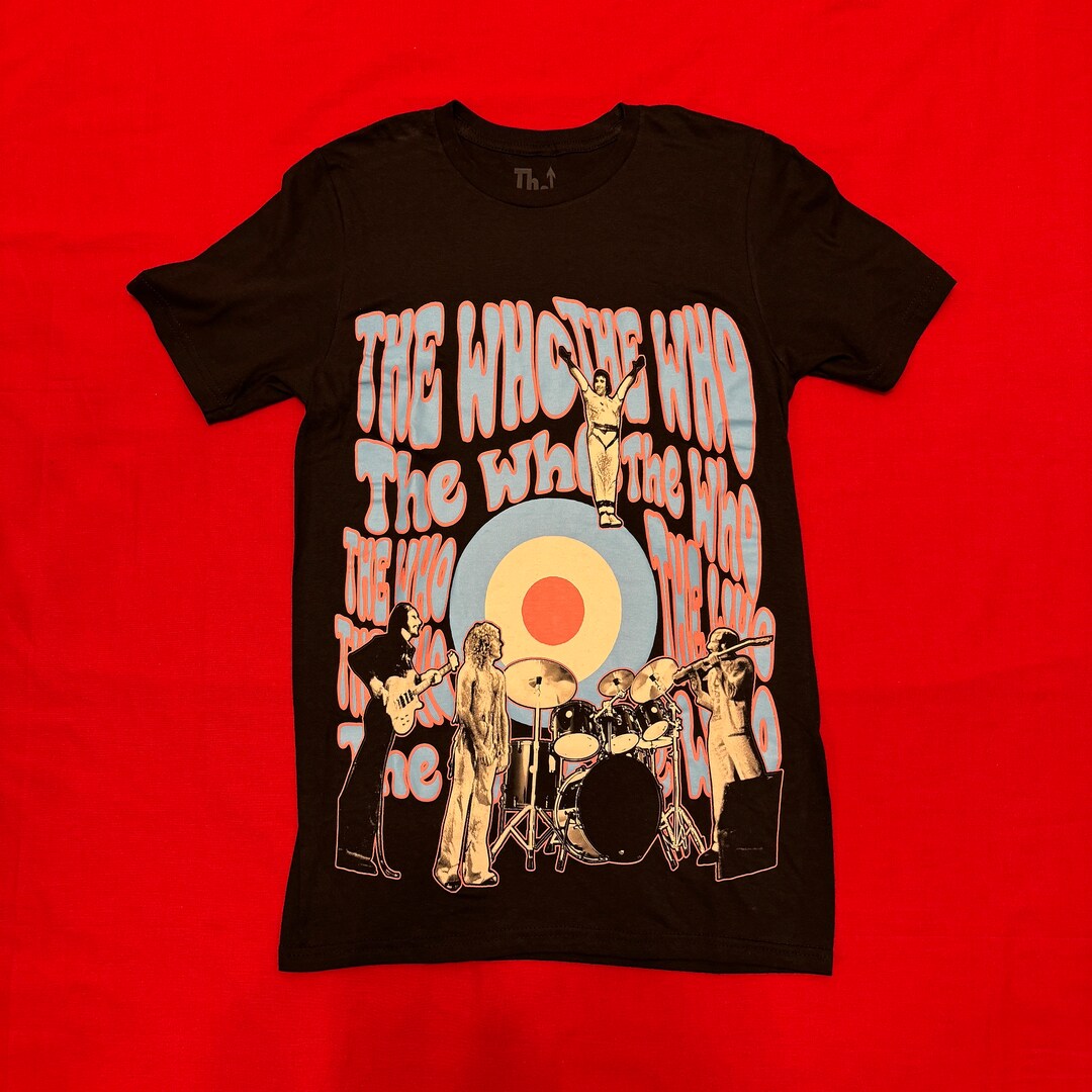 The Who Group Band Target Portrait Rock Band Shirt XS - Etsy