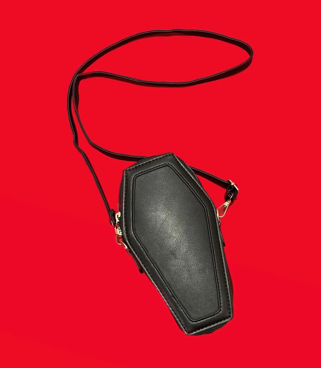 Coffin Shaped Mini Goth Crossbody Purse - Etsy
