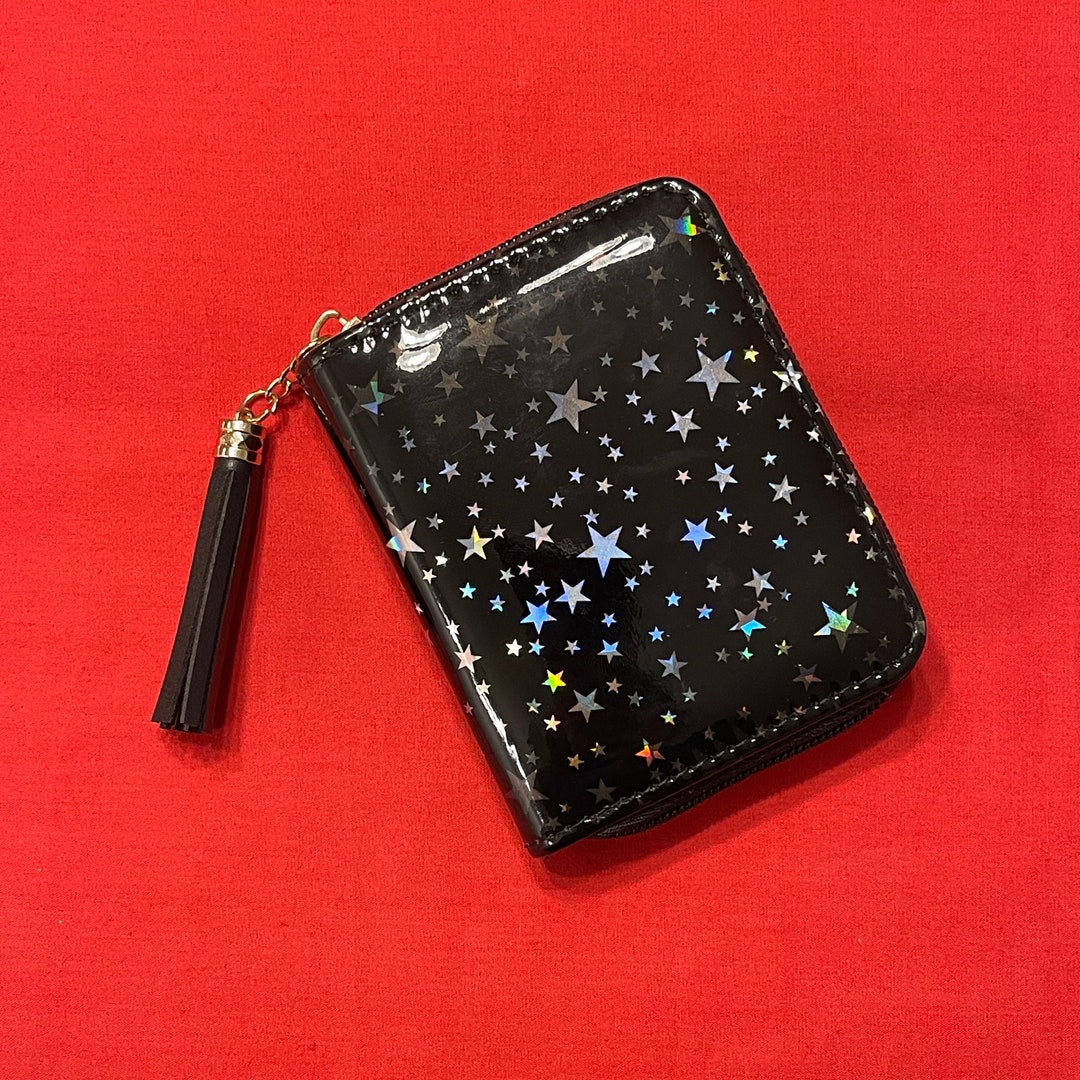 Star Zipper Cardholder Wallet Emo Goth - Etsy