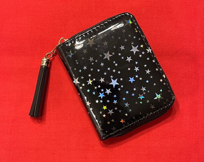 Star Zipper Cardholder Wallet Emo Goth - Etsy