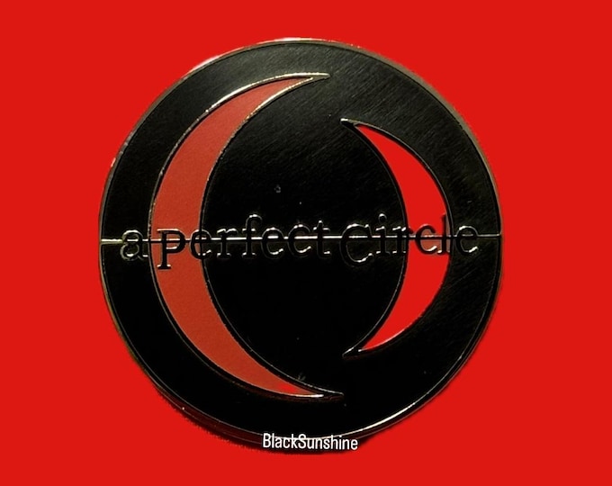 A Perfect Circle Logo Alt Rock Music Band Enamel Pin - Etsy
