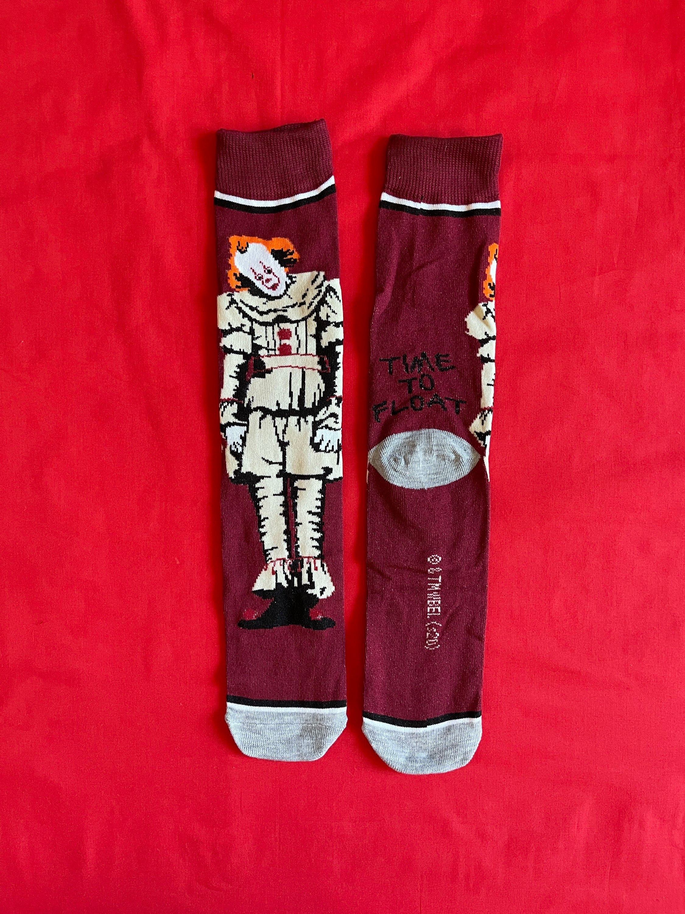 IT Horror Movie Pennywise Clown Socks - Etsy