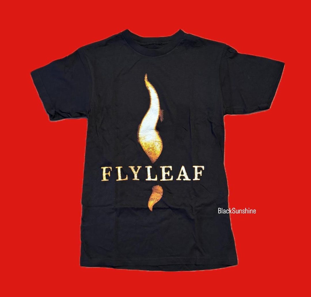 Flyleaf Flame Alt Rock Band Music Shirt M - Etsy
