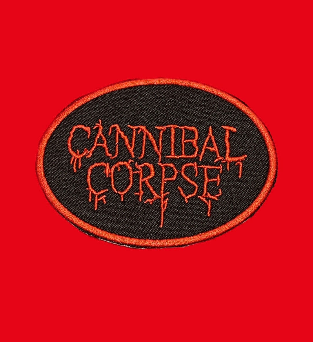 Cannibal Corpse Red Black Logo Metal Band Patch - Etsy