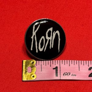 Korn White Logo Nu Metal Mall Goth Enamel Pin - Etsy