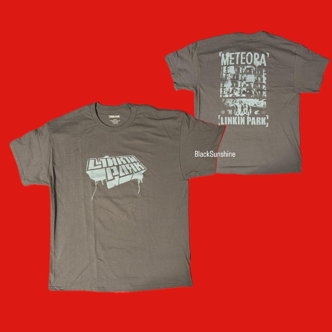Linkin Park Meteora Double Graphic Nu Metal Band Shirt - Etsy
