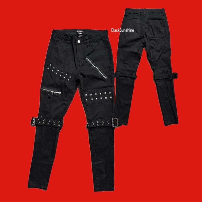 Goth Jeans - Etsy