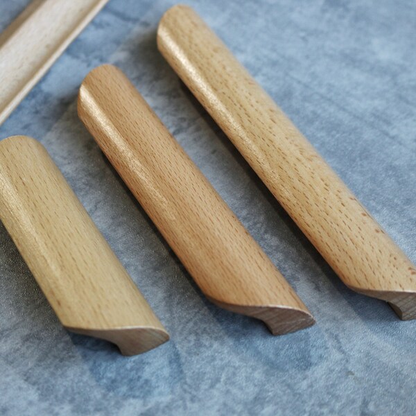 Wood Cabinet Pulls - Etsy