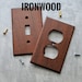 Wood Switch Plate Cover, Light Switch Cover, Wood Light Switch Cover ...