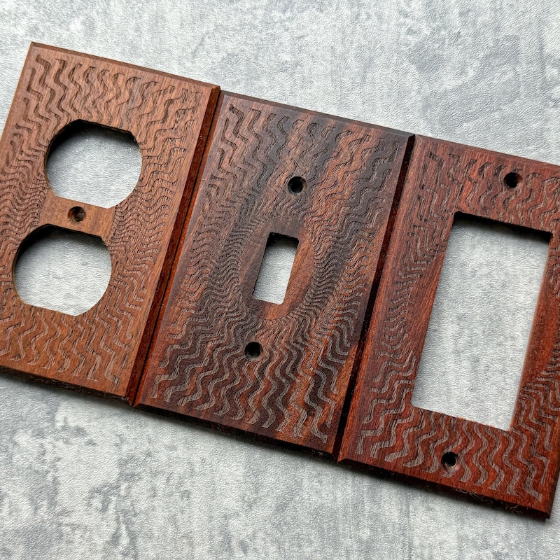 Wood Carved Wall Switches - Etsy