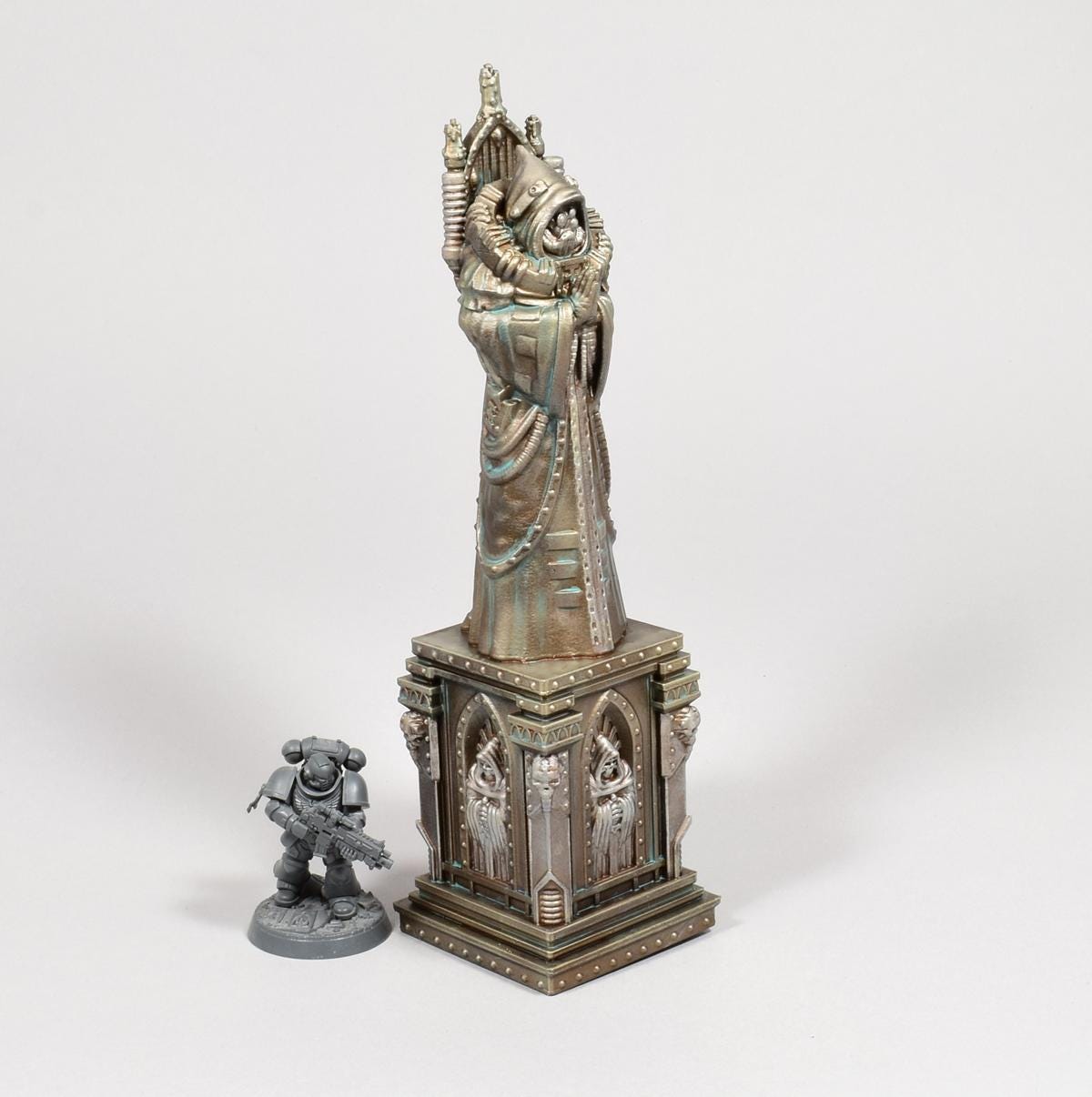 3D Printed Terrain: Statues for 40k or 28 Mm Tabletop Games - Etsy
