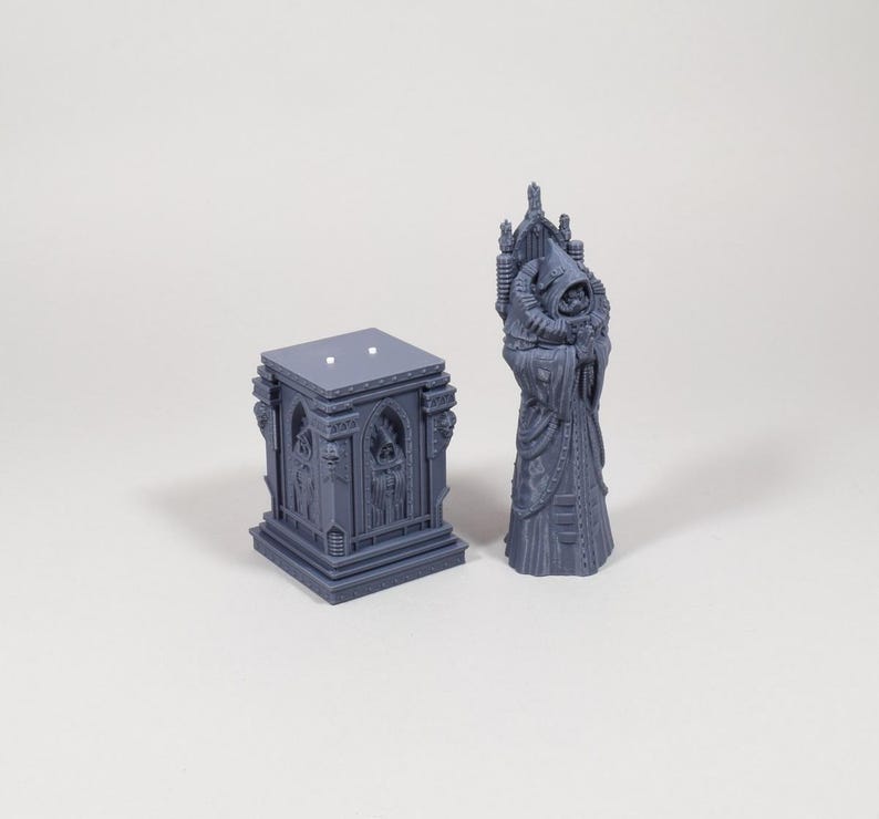3D Printed Terrain: Statues for 40k or 28 Mm Tabletop Games - Etsy