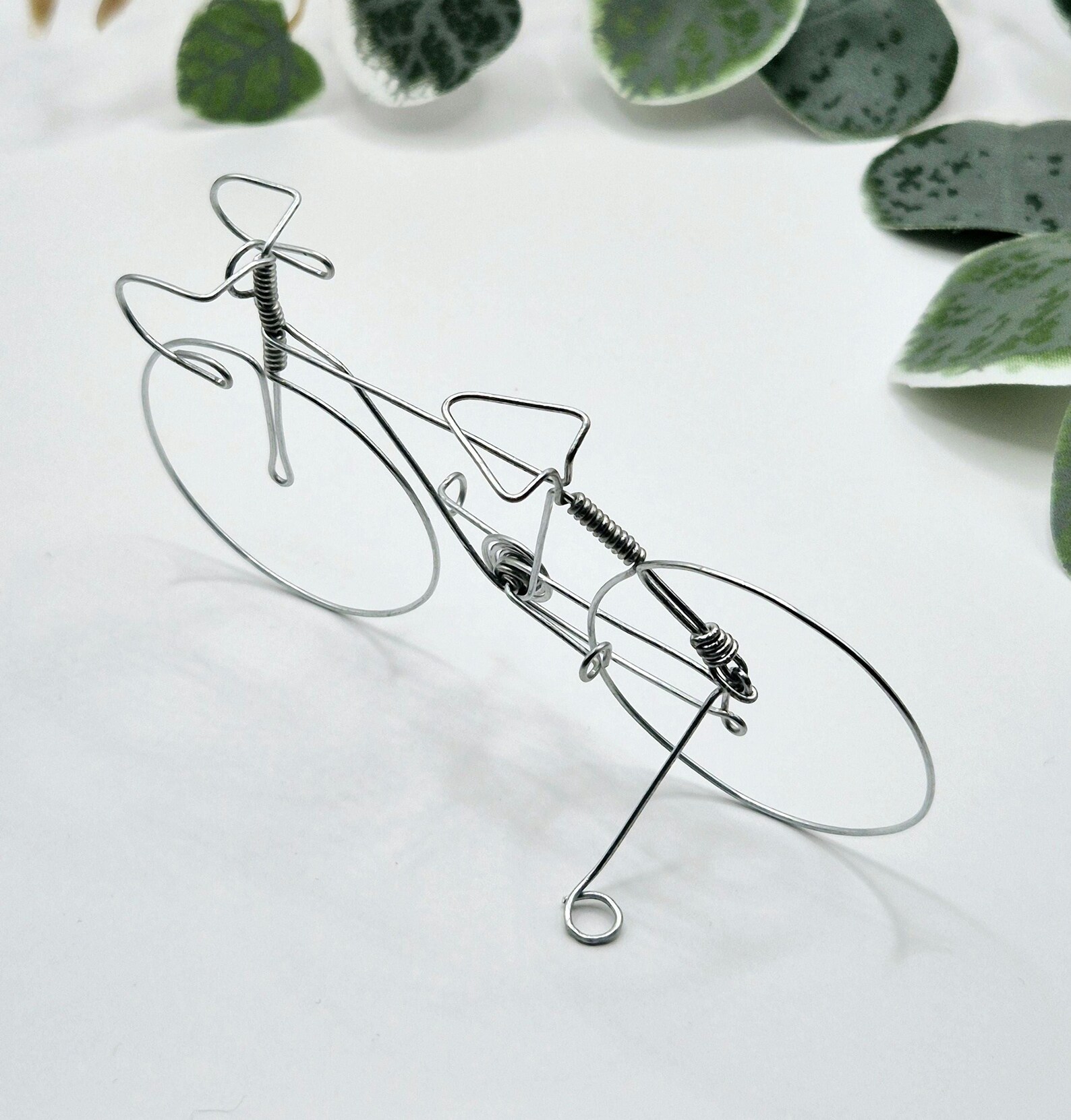 Miniature Wire Racing Bike, Mountain Bike, Cyclist Gift, Bicycle ...