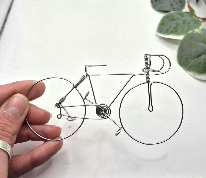 Miniature Wire Racing Bike, Mountain Bike, Cycling Gift, Bicycle ...