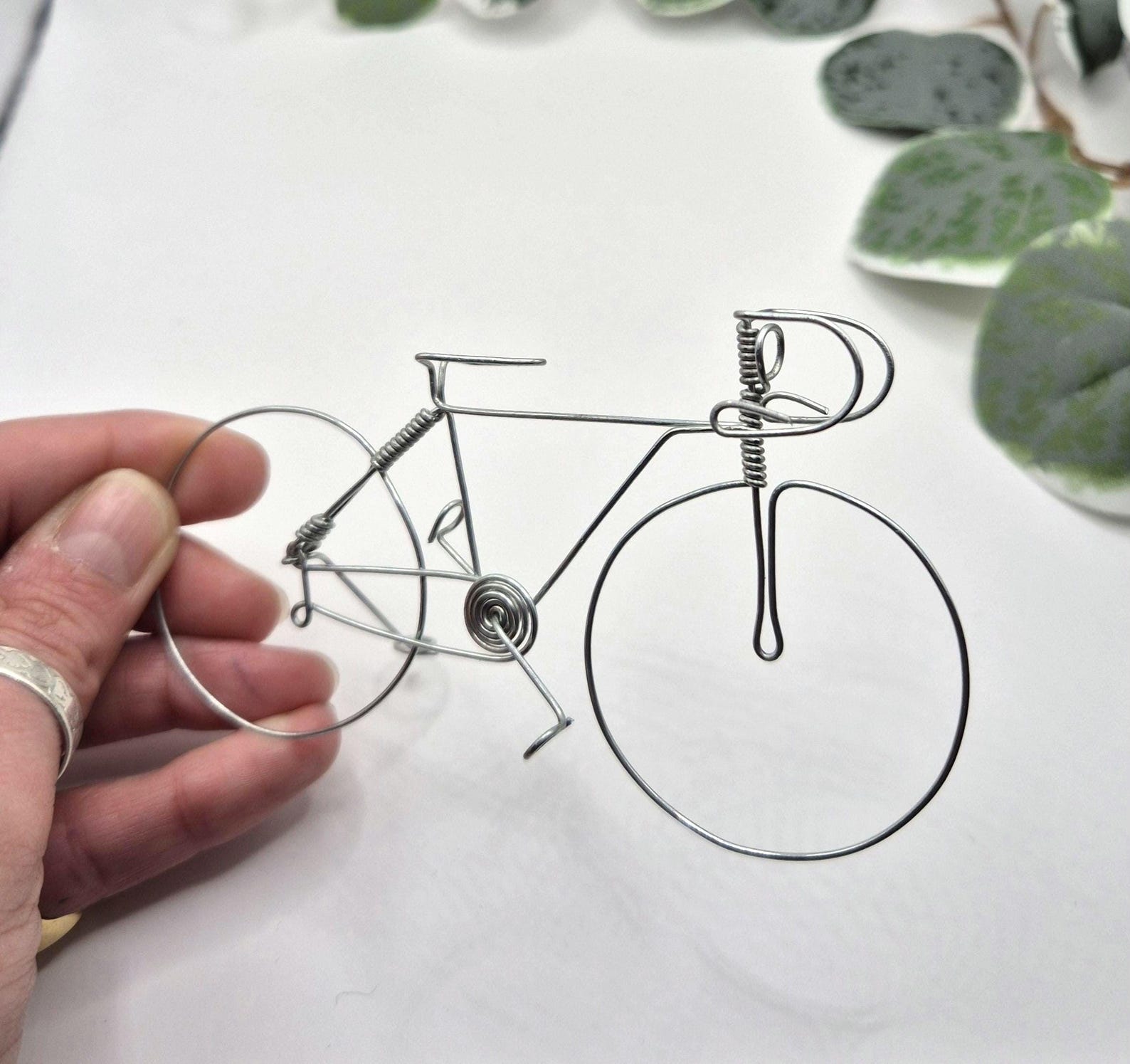 Miniature Wire Racing Bike, Mountain Bike, Cycling Gift, Bicycle ...
