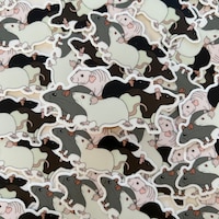 Rat Behavior Sticker Sheet - Etsy