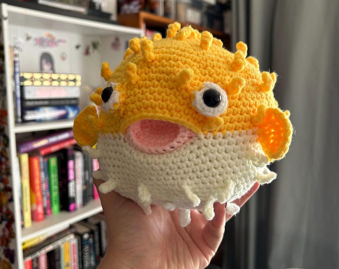 Crochet Puffer Fish - Etsy