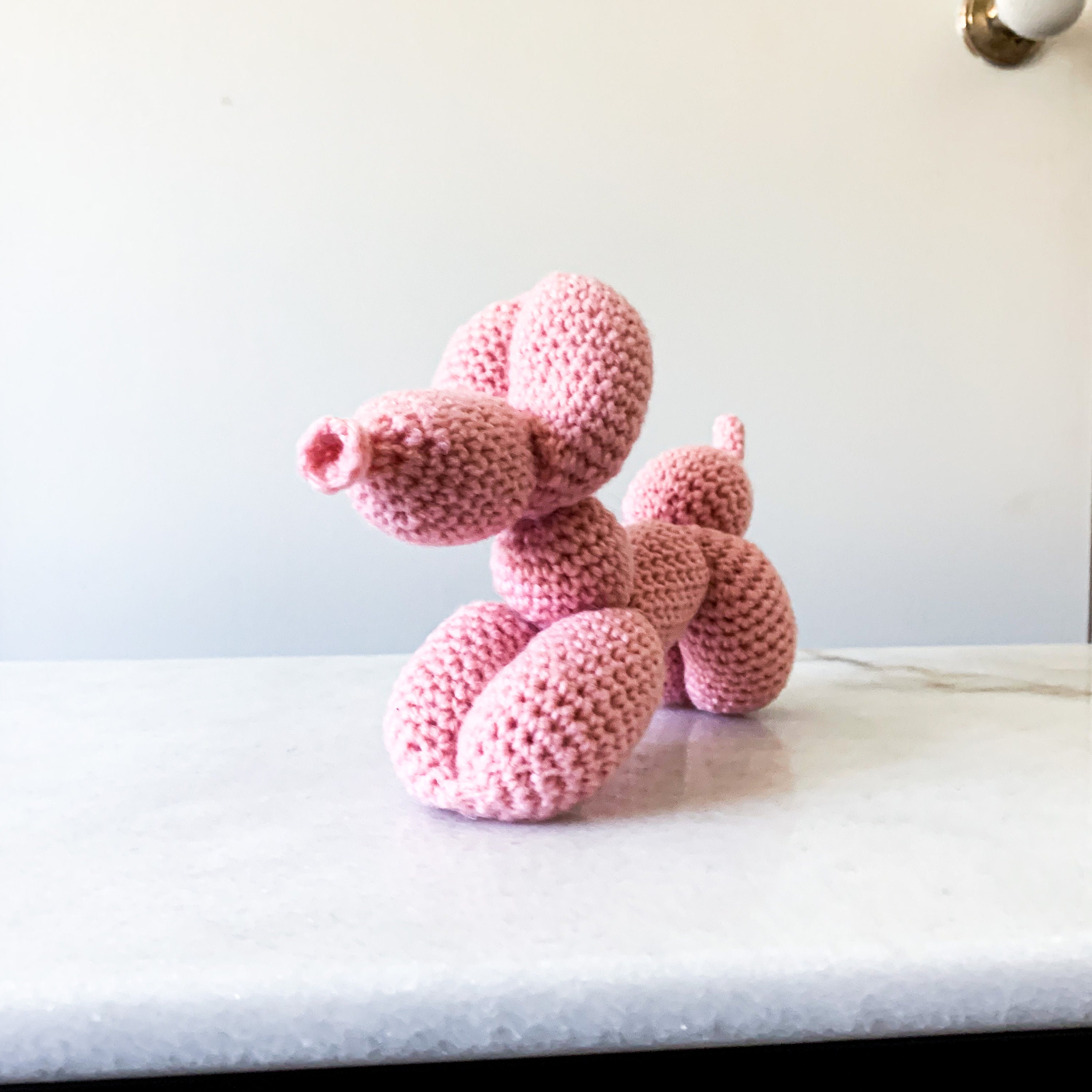 Handmade Crochet Balloon Animal- Puppy - Etsy