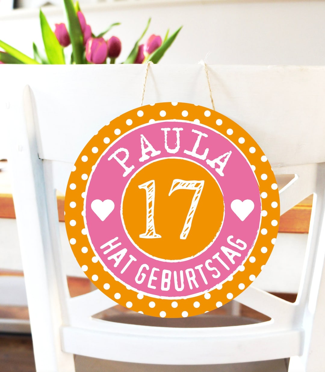 Schild Aufstellen Geburtstag Tradition