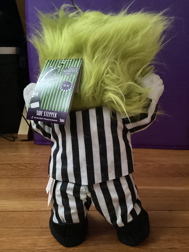 Beetlejuice Side Stepper Plush - Etsy