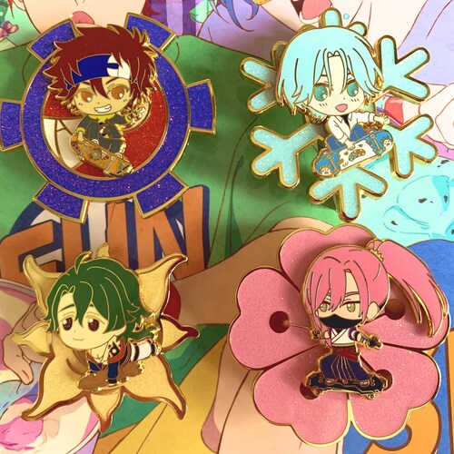 SK8 the Infinity Hard Enamel Pins Langa Reki | Etsy