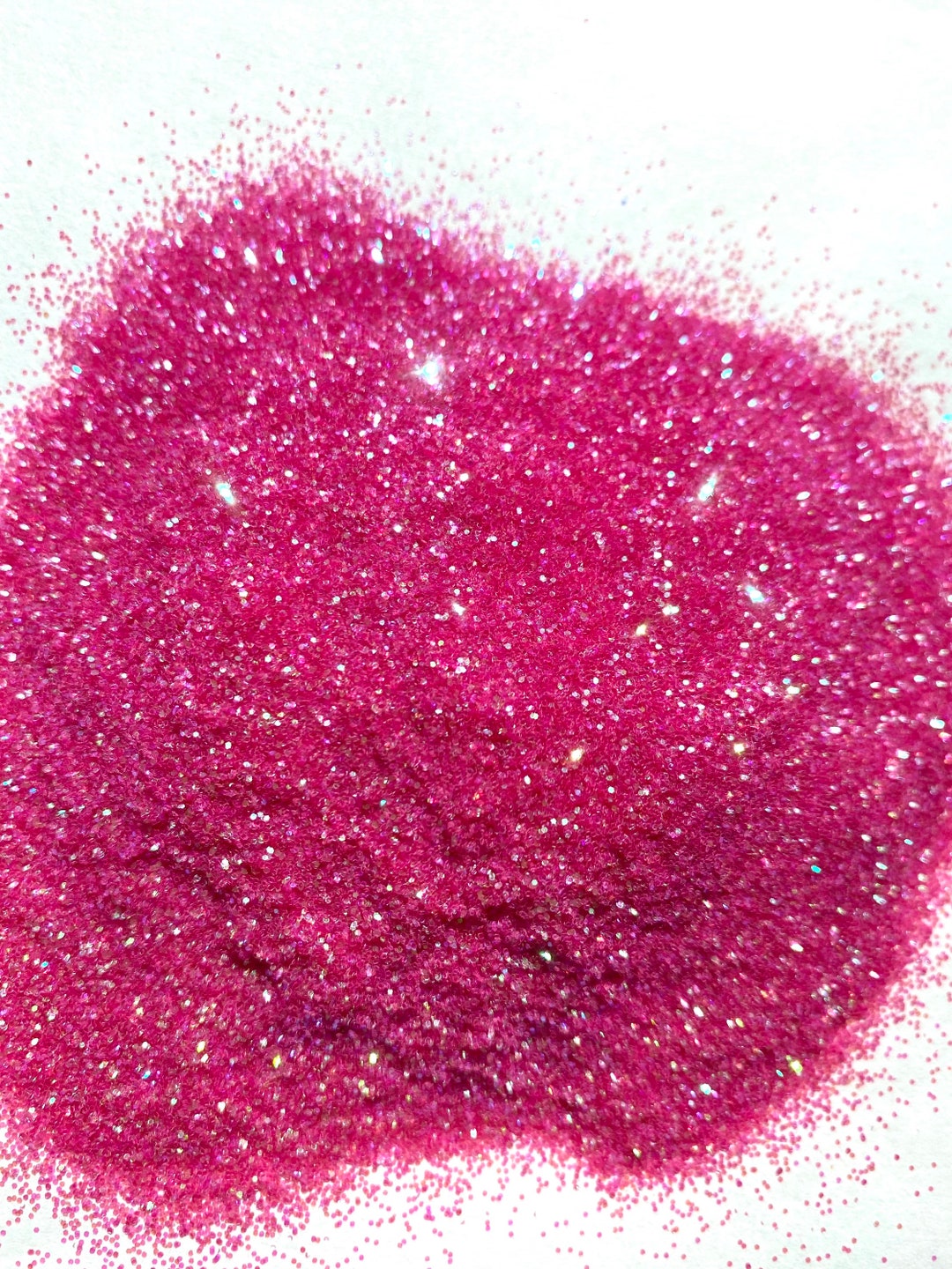 Princess Pink Iridescent Pink Glitter for Resin Crafts, Snow Globe ...