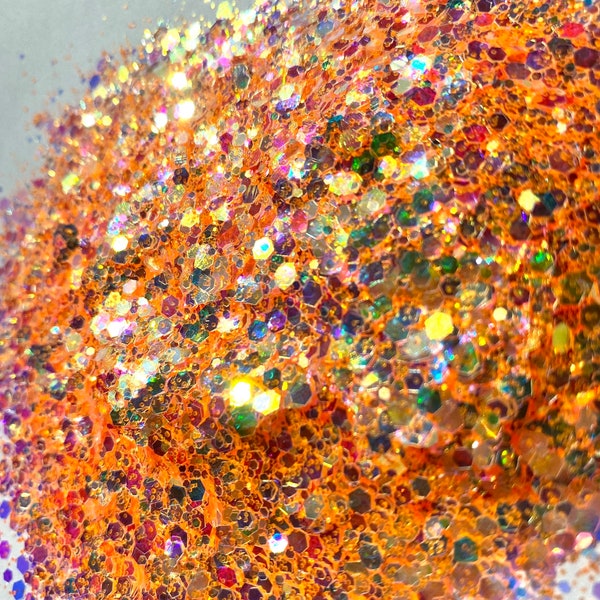 Iridescent Orange - Etsy