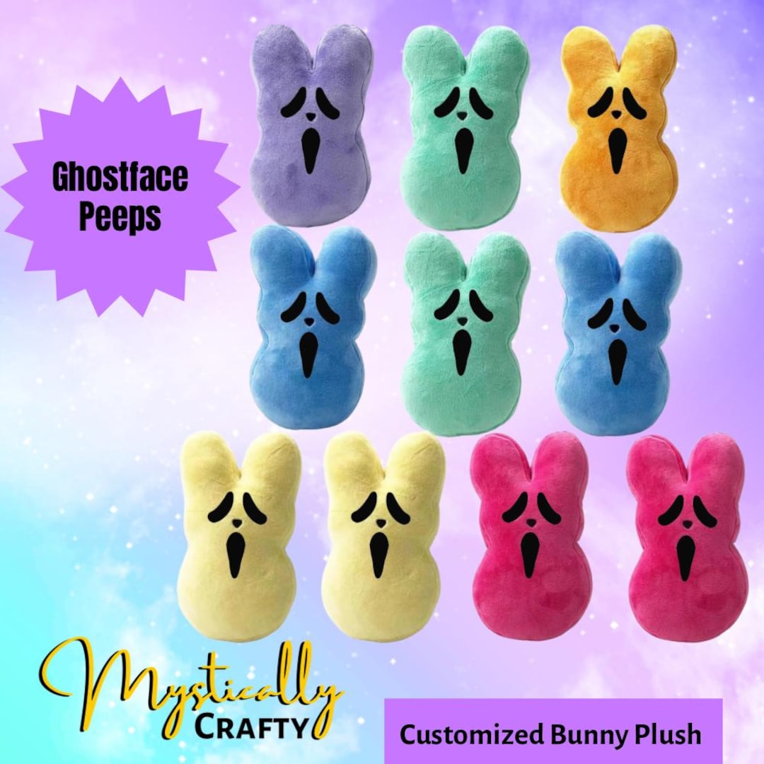 Ghostface Peep, Ghostface Keychain, Easterween, Spooky Plush Rabbit ...