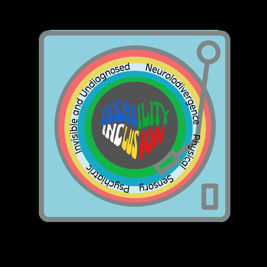 DISABILITY INCLUSION Record Player! Zero-waste or Vinyl Stickers ...