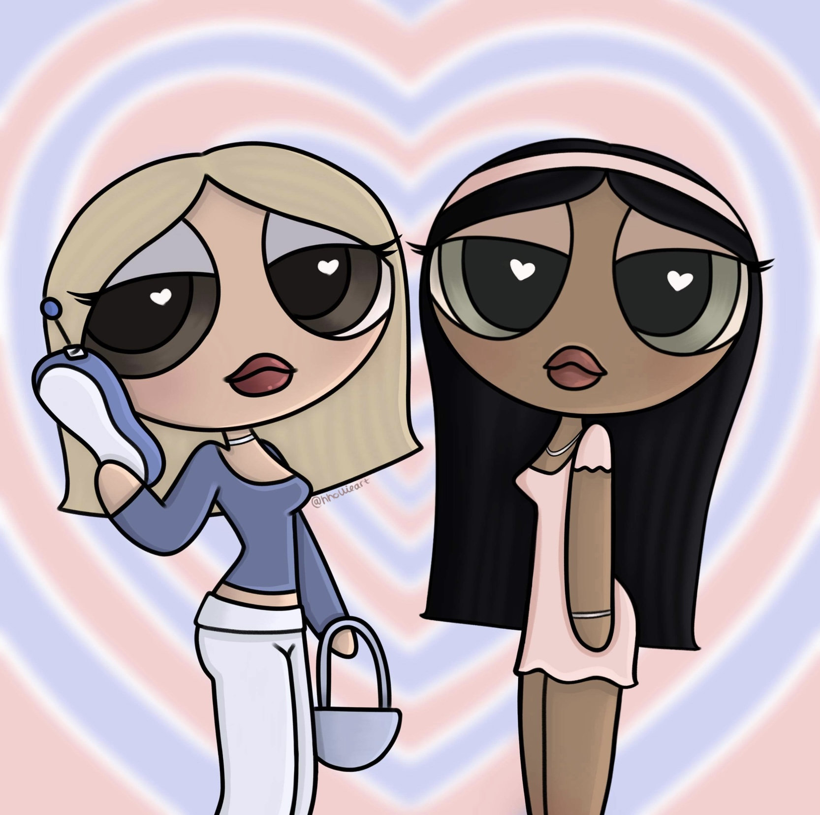 Custom Girl Duo Personalised, Girls, Friends, Gift, Christmas, Birthday ...