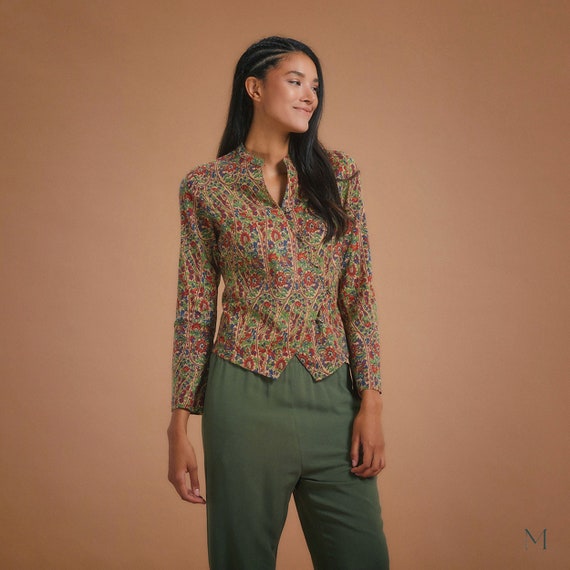 Japanese Asymmetrical Blouse Pattern Summer Saving!Asymmetrical Neck