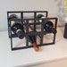 Modular Square Wine Rack Fit to Any Space Hold Over 30 Bottles Perfect ...