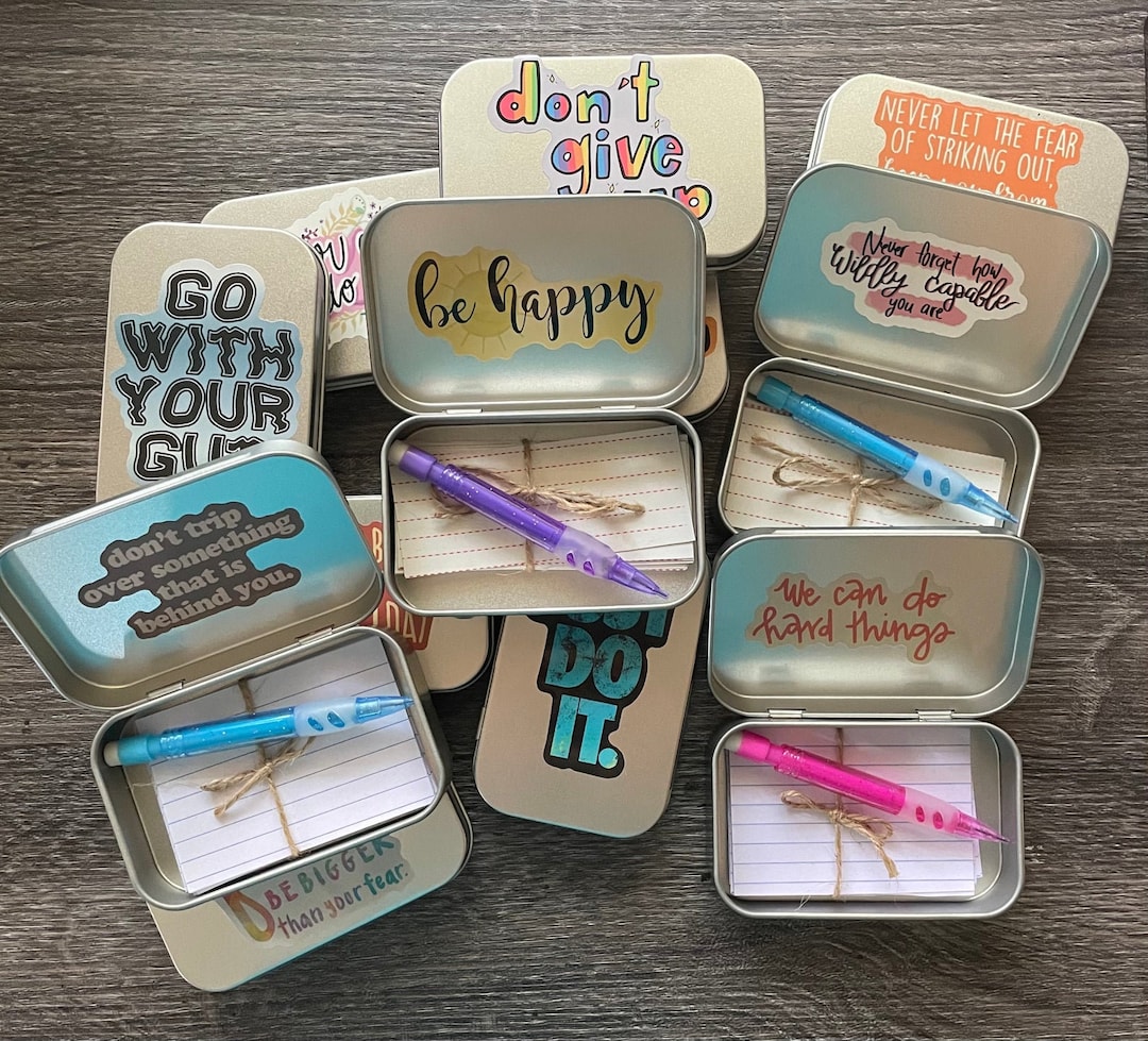 Mystery Inspirational Journal Box/ Wish Box/ Manifest /travel Kit ...