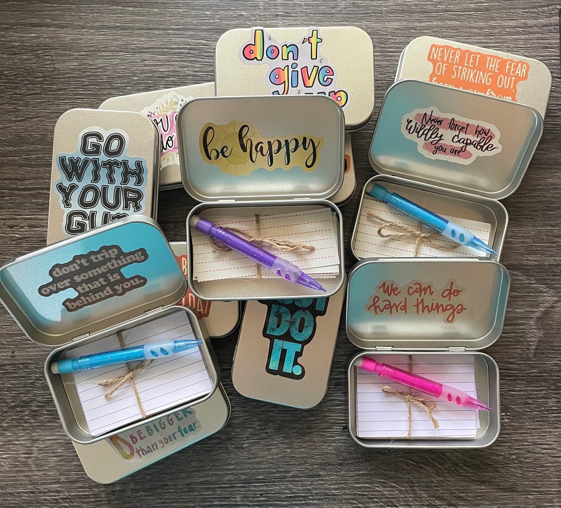 Mystery Inspirational Journal Box/ Wish Box/ Manifest /travel Kit ...