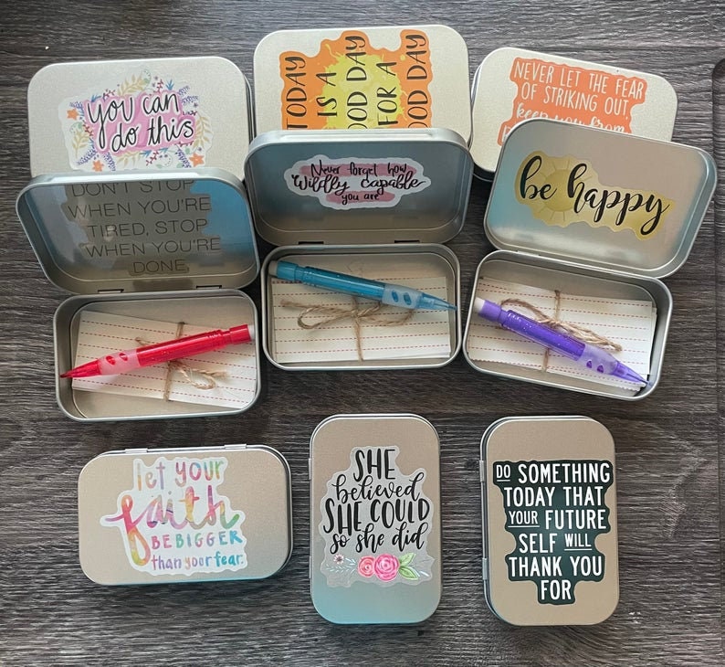 Mystery Inspirational Journal Box/ Wish Box/ Manifest /travel - Etsy