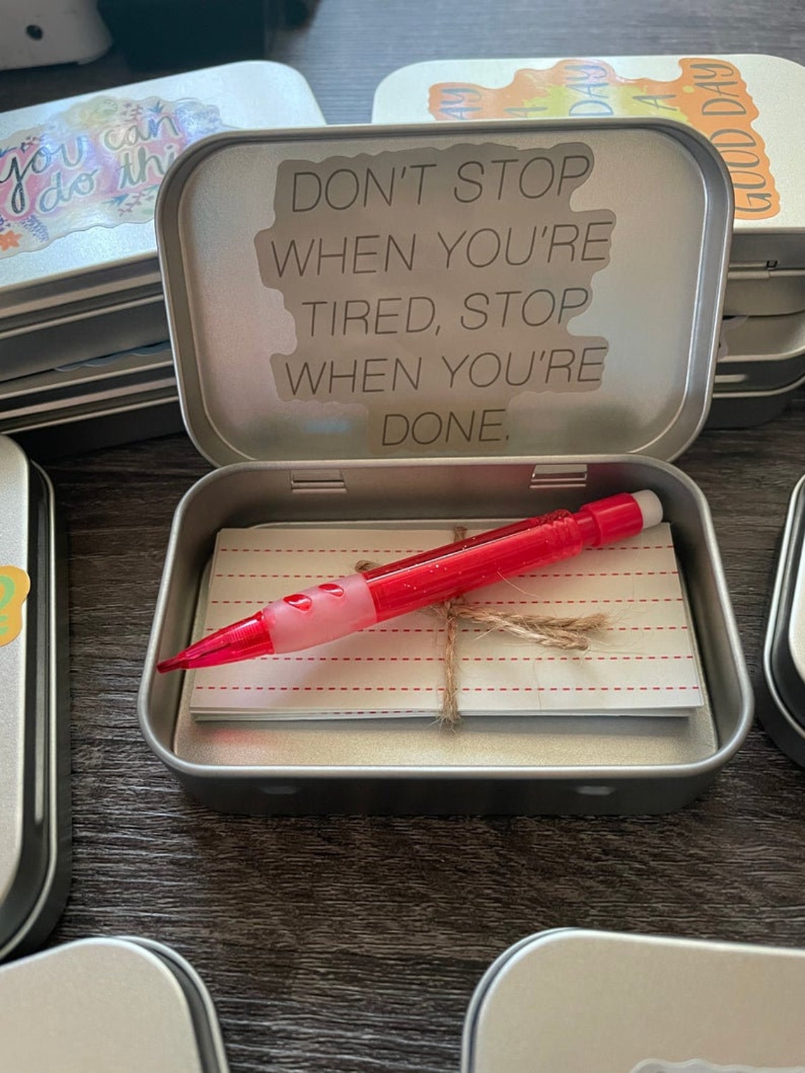 Mystery Inspirational Journal Box/ Wish Box/ Manifest /travel - Etsy