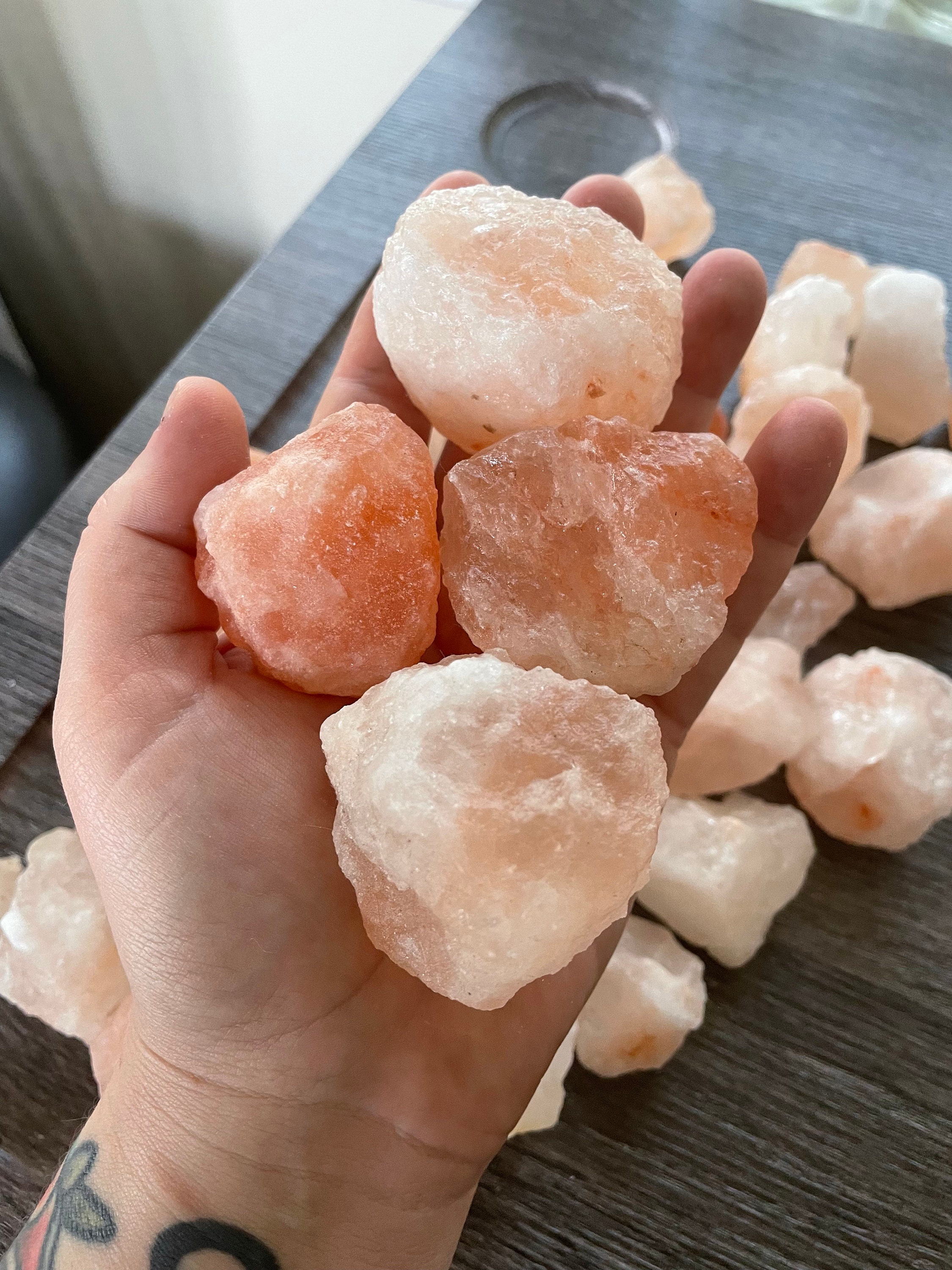 Himalayan Salt Rock Chunks/metaphysical Properties/protection Stone ...