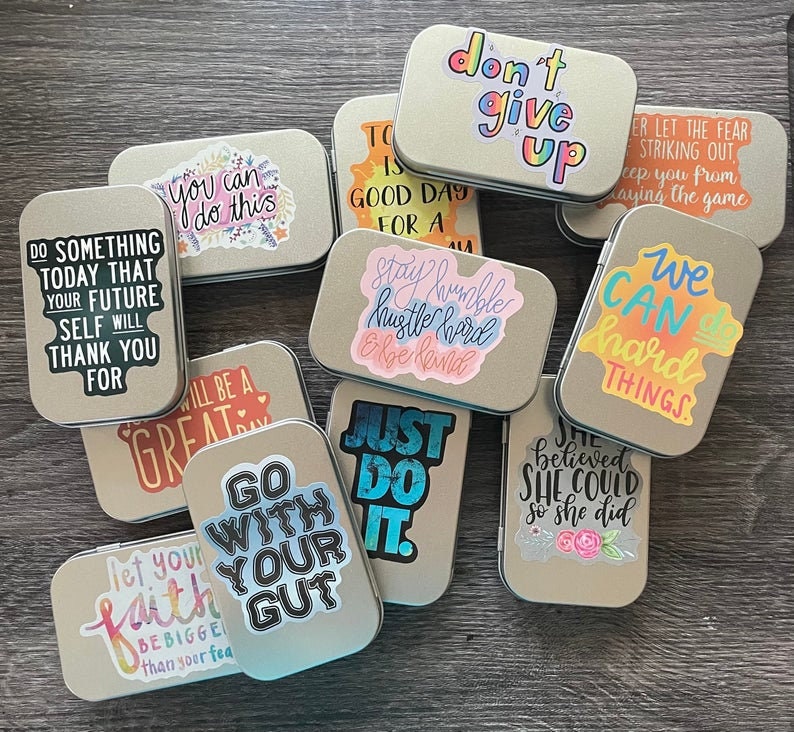 Mystery Inspirational Journal Box/ Wish Box/ Manifest /travel - Etsy